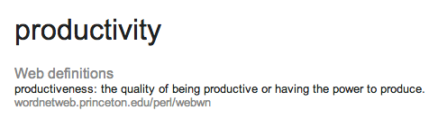 productivity | be you.