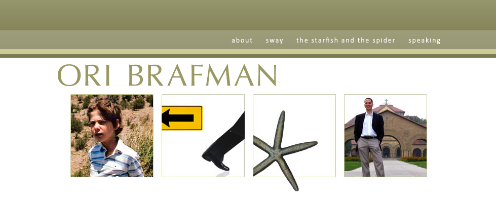 ori brafman – peace | be you.