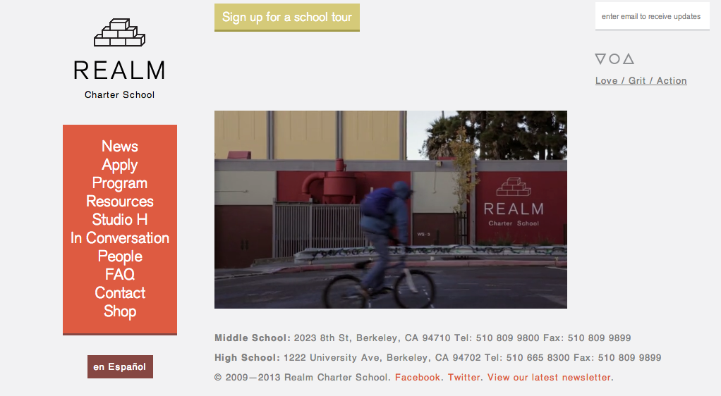 realm charter school | be you.