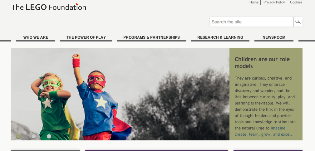 the lego foundation | be you.