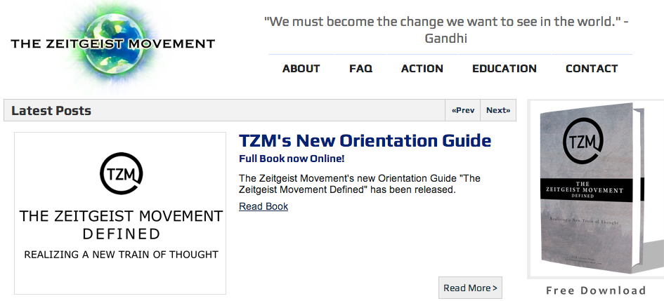 zeitgeist movement | be you.