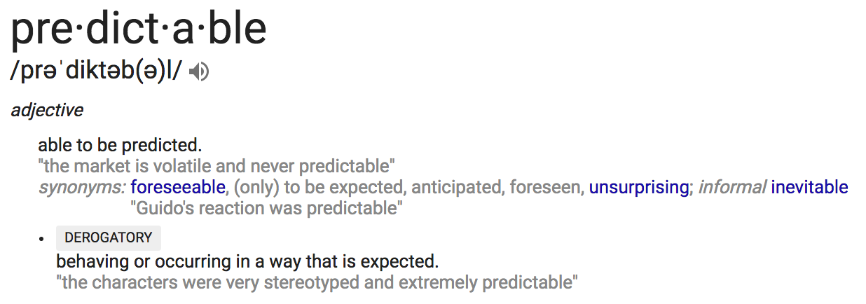 predict\able | be you.