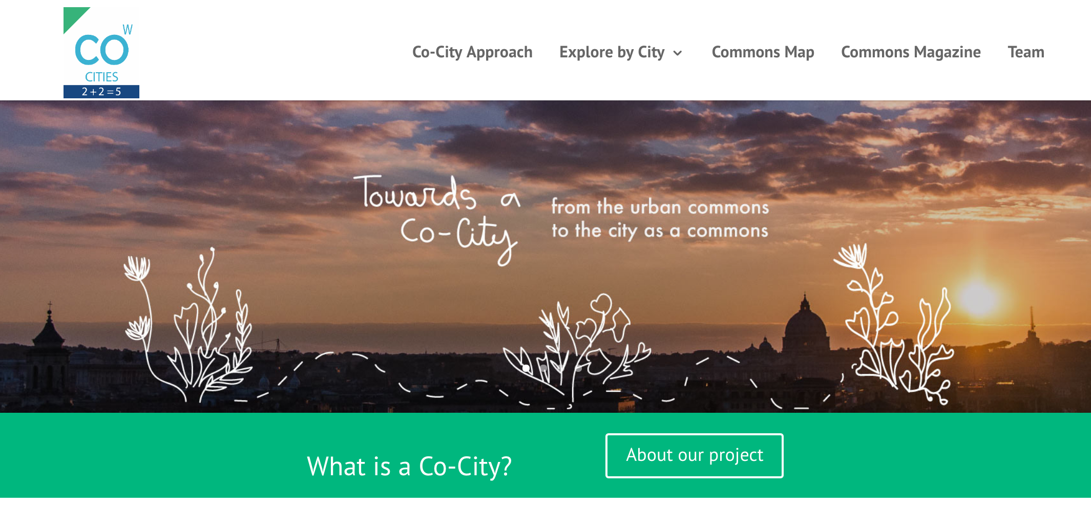 commoning city | be you.